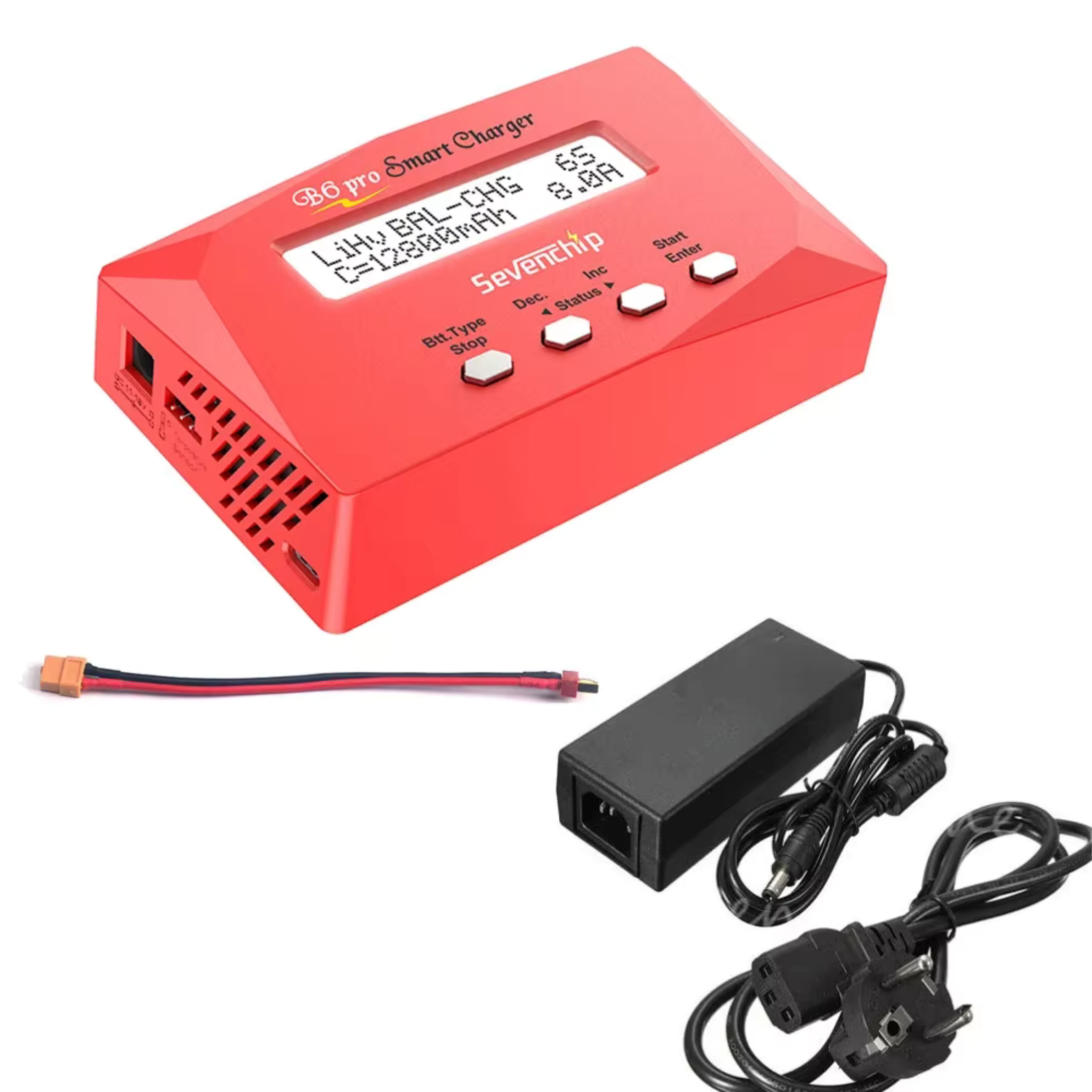 Sevenchip B6 Pro 120W 8A 1-6S Battery Charger with Adapter – Hi Tech xyz
