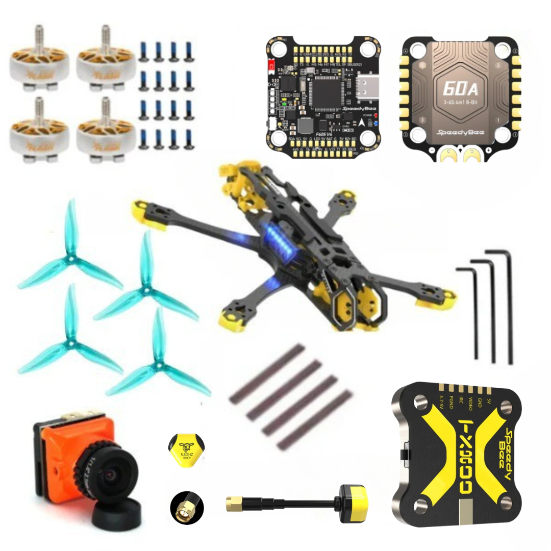 Master 5 V2 Freestyle 4 6s Analog Fpv Drone Kit Hi Tech Xyz